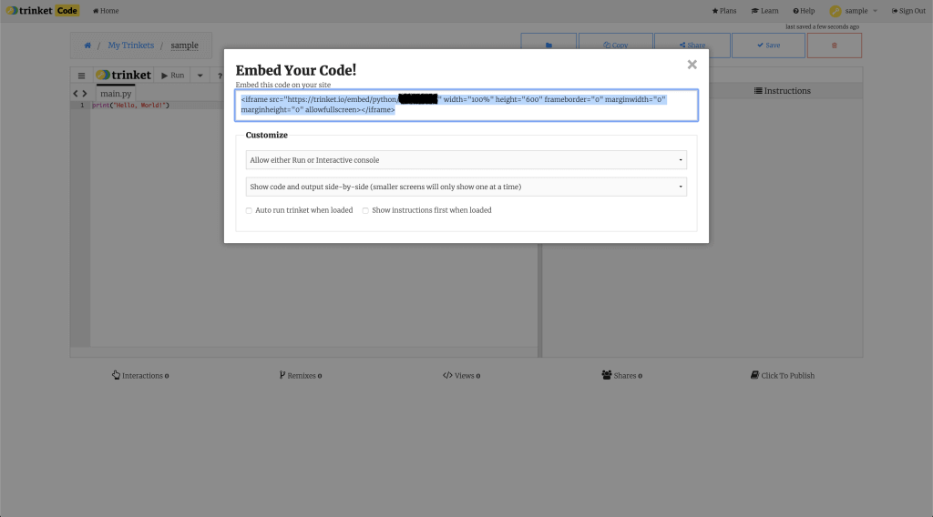 【簡単】pythonコードをwordpressに埋め込み・実行・編集までできるツール | sukiburo